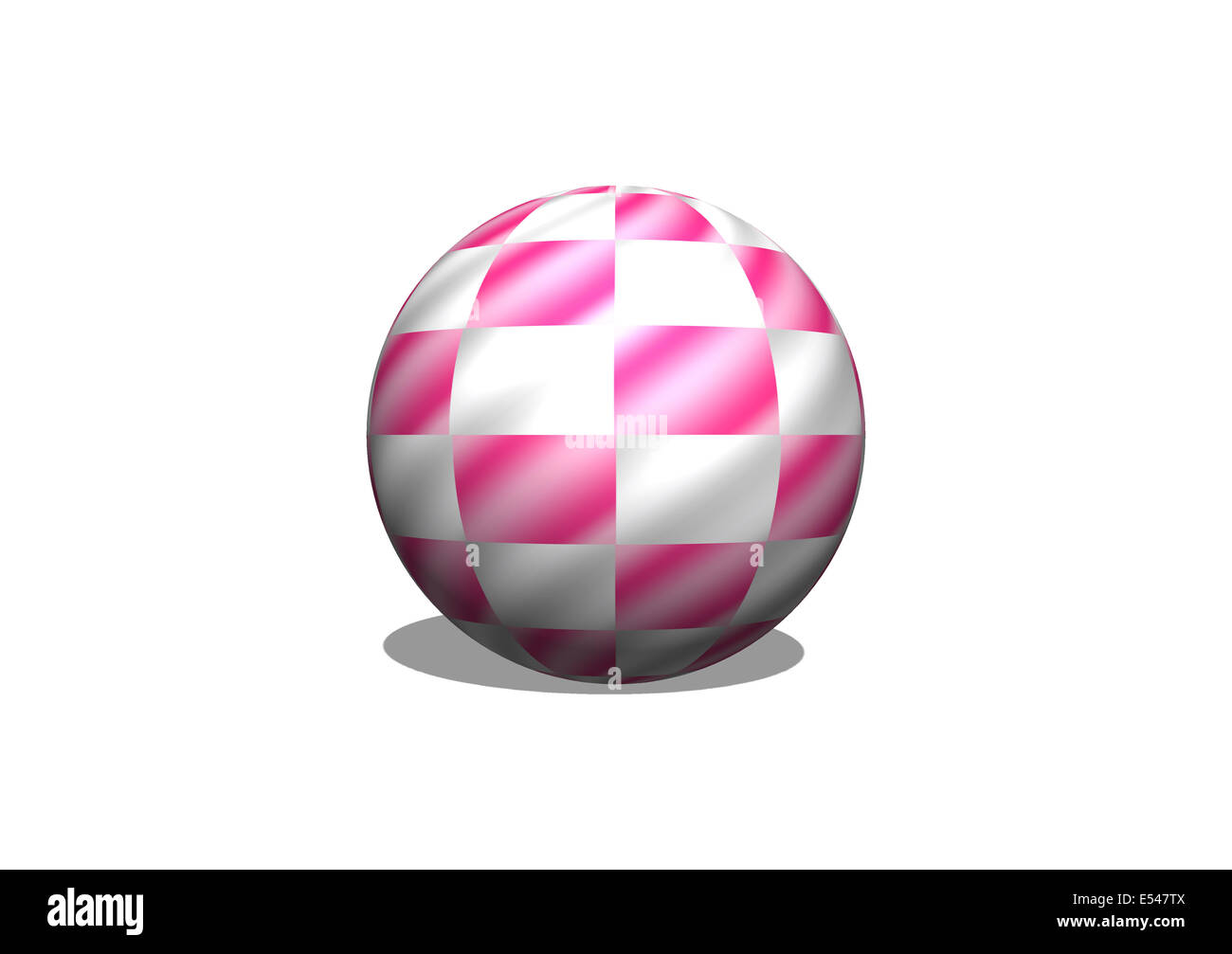 Sphere 3d Checkered Flag Racing Ball Stock Photo - Alamy