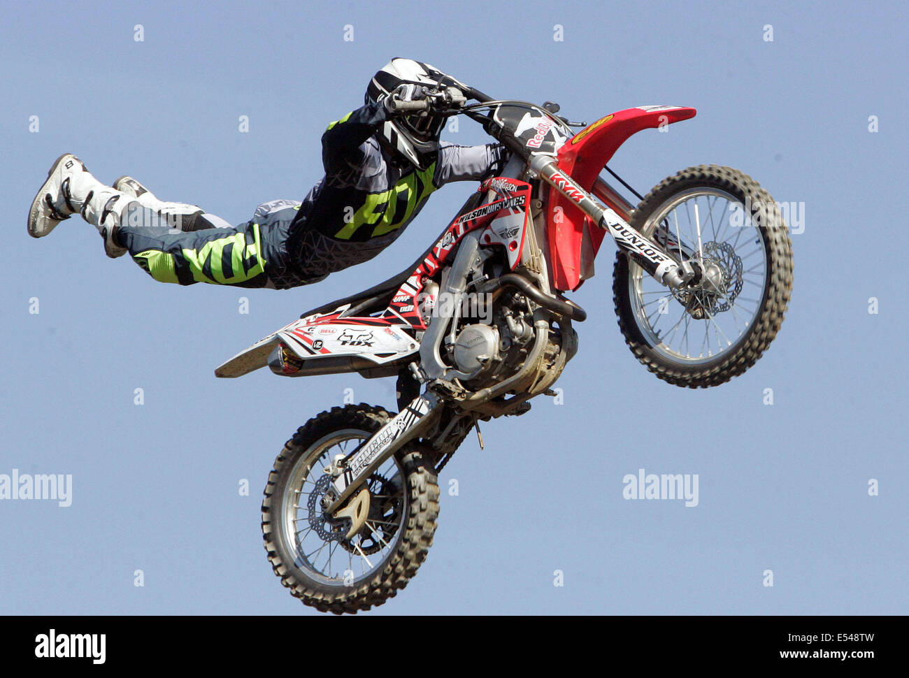 Muenchen, Germany. 19th July, 2014. Brody WILSON/USA.Red Bull X fighter ...