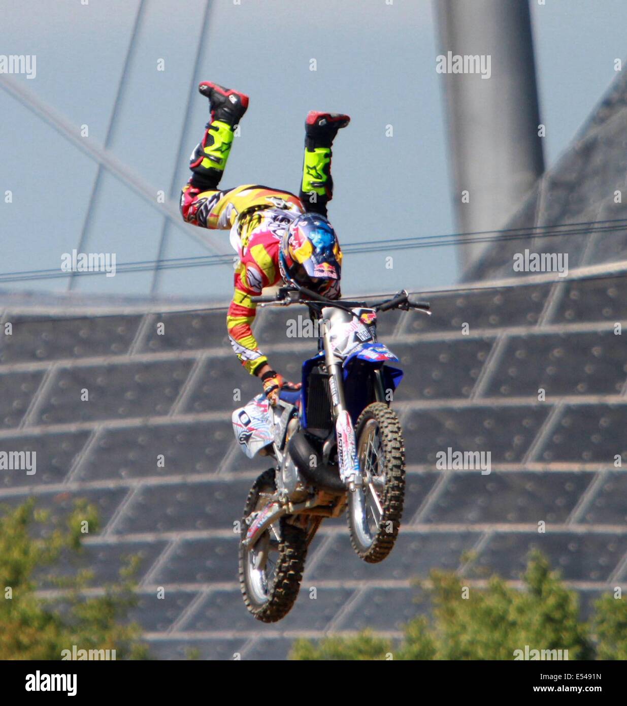 Muenchen, Germany. 19th July, 2014. Thomas PAGES/France.Red Bull X ...