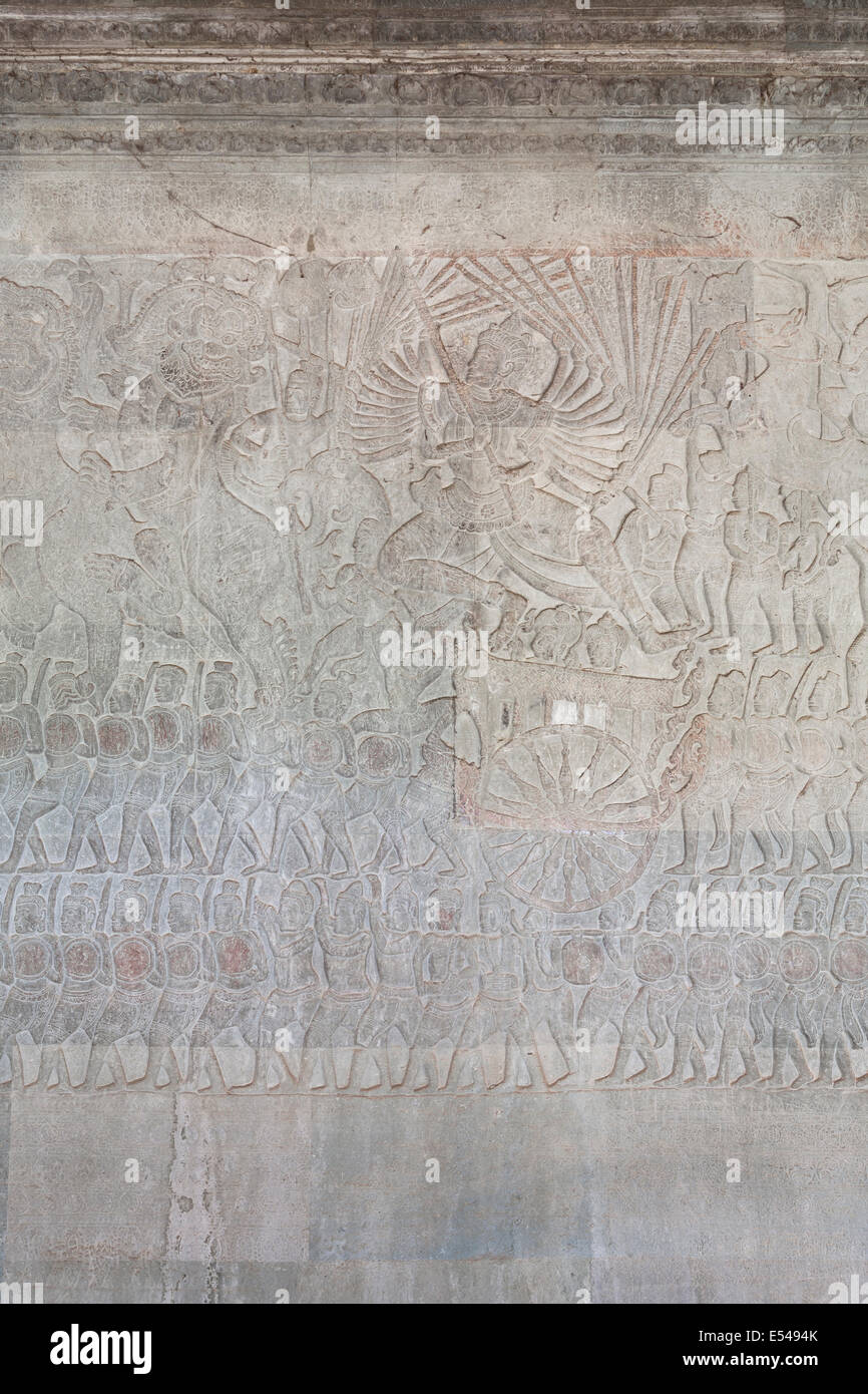 Bas relief of angkor wat hi-res stock photography and images - Alamy