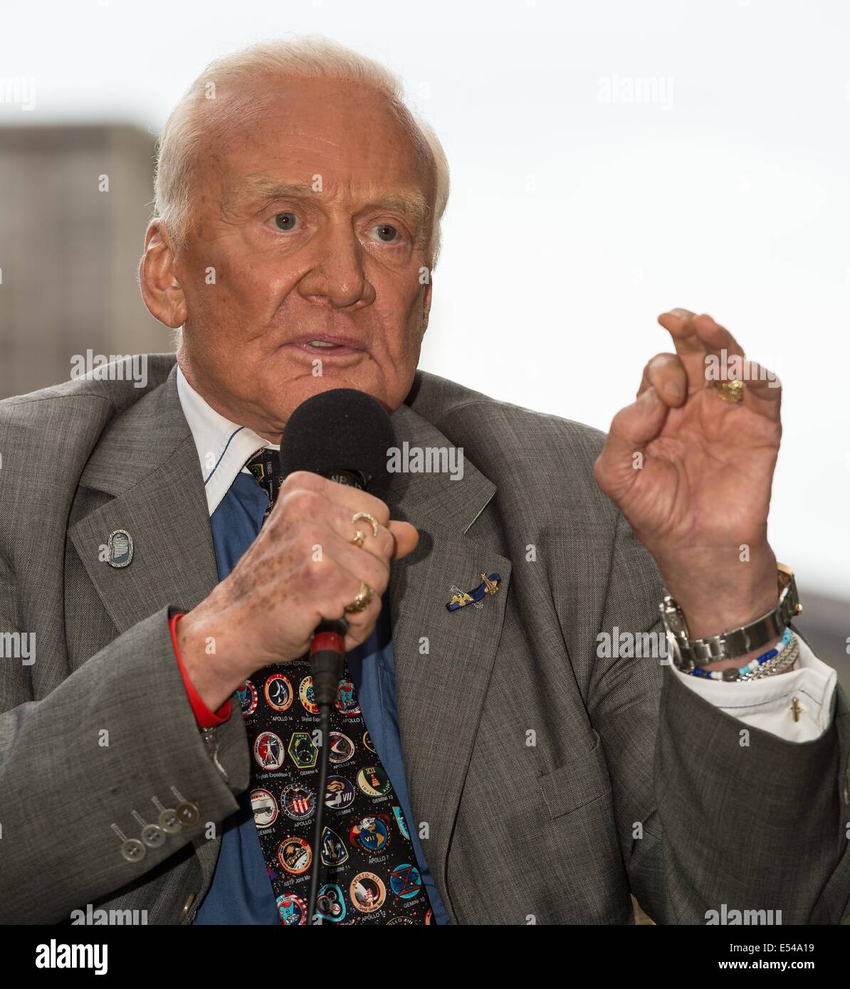 NASA Apollo 11 astronaut Buzz Aldrin discusses NASA's next giant leap ...