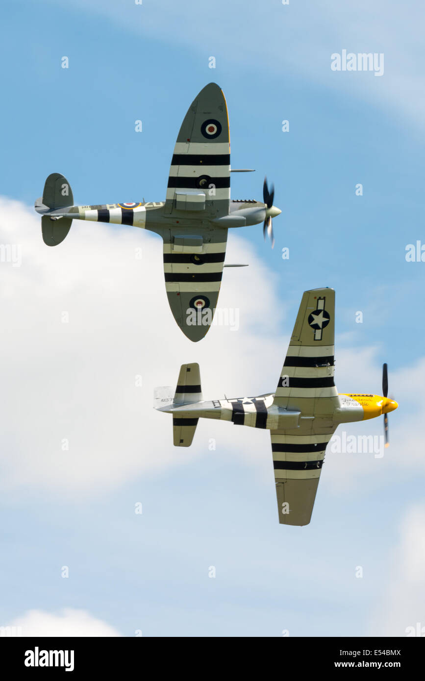 Raf p51 mustang hi-res stock photography and images - Alamy