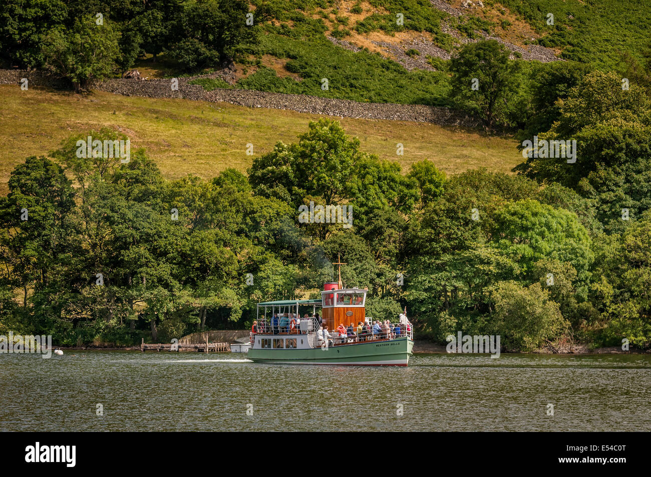 Howtown pier lake district hi-res stock photography and images - Alamy