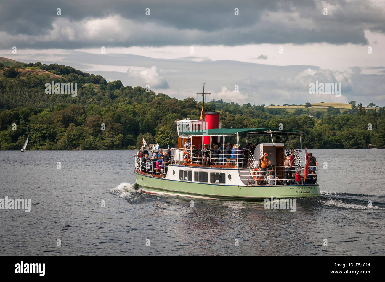 Ullswater steamer howtown hi-res stock photography and images - Alamy