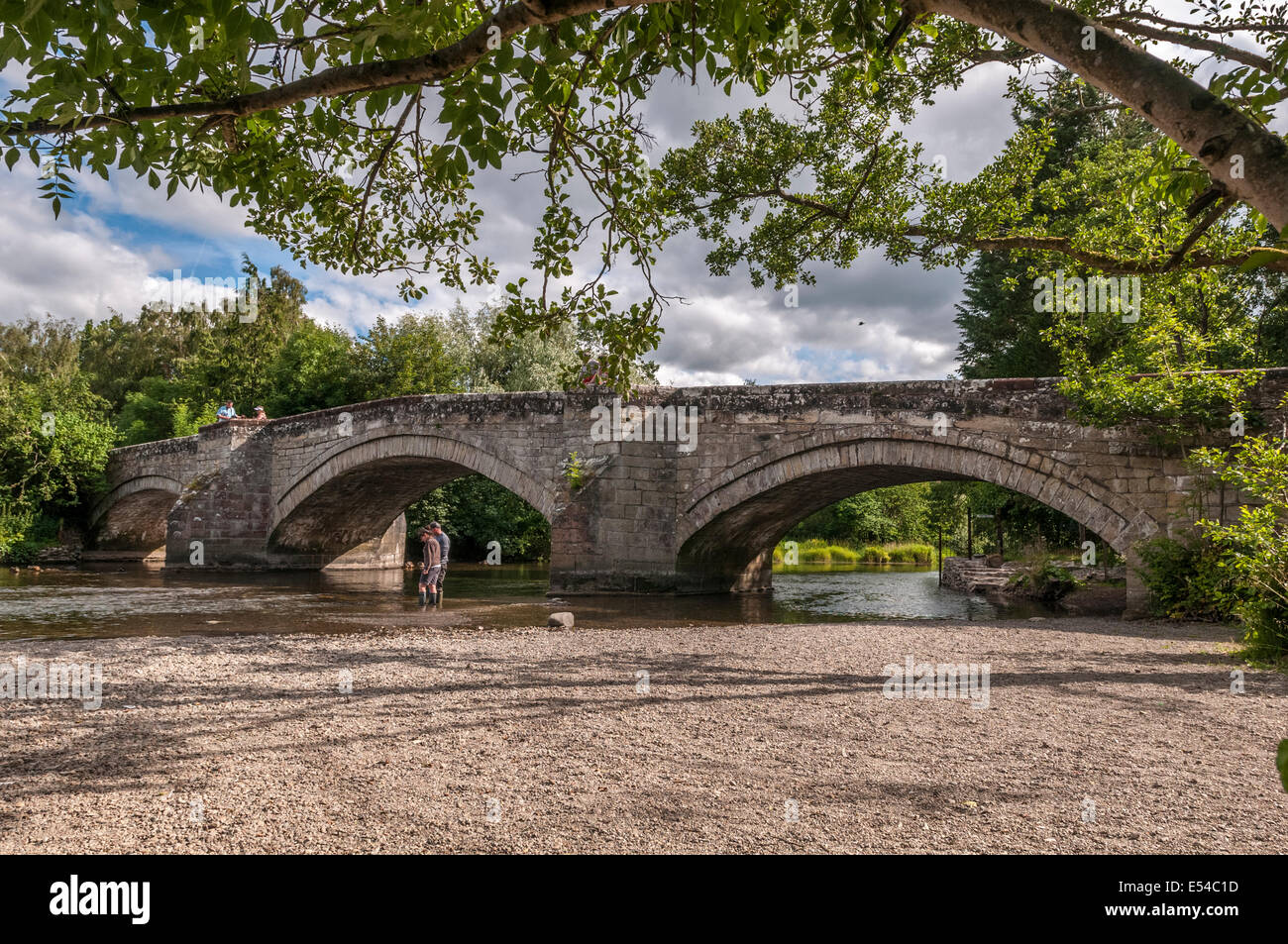 Ullswater Cumbria Pooley Bridge. The bridge pictured before it was ...