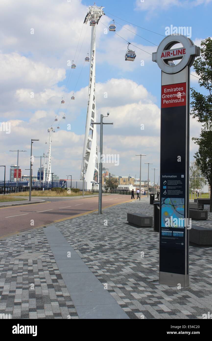 Emirates Air Line Stock Photo - Alamy