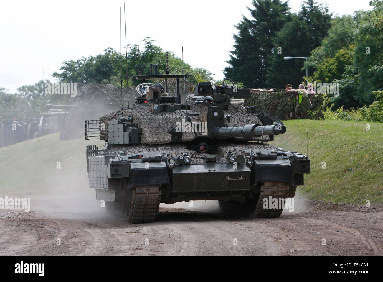 Challenger 2 Main Battle Tank Stock Photo - Alamy
