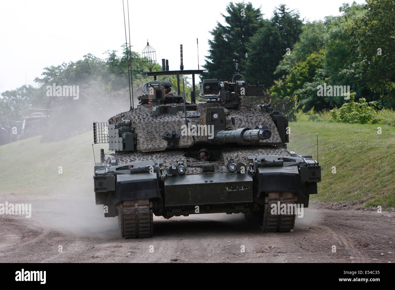 Challenger 2 Main Battle Tank Stock Photo - Alamy