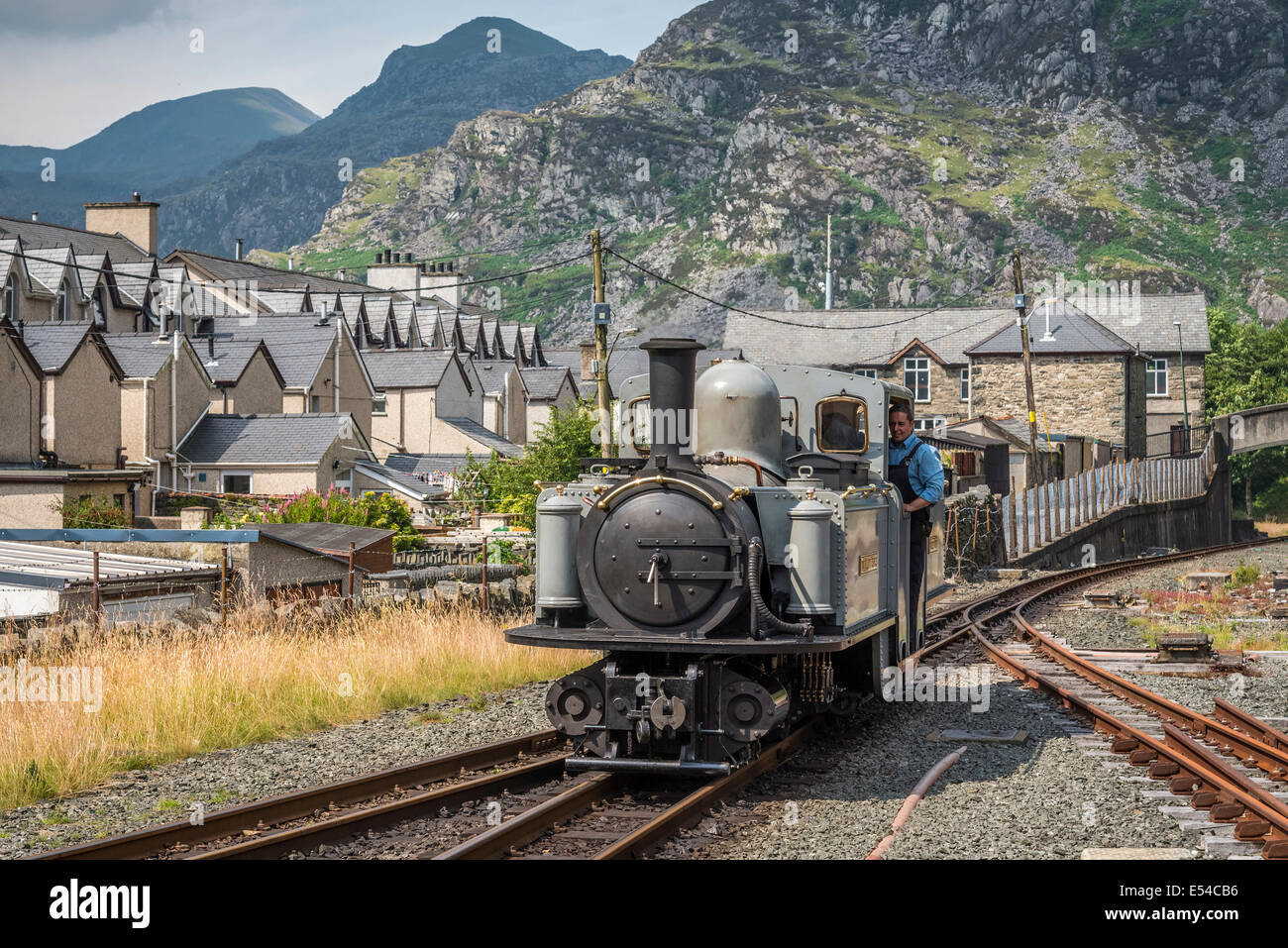 The Fairlie Patent steam engine David Lloyd George on the Ffestiniog ...