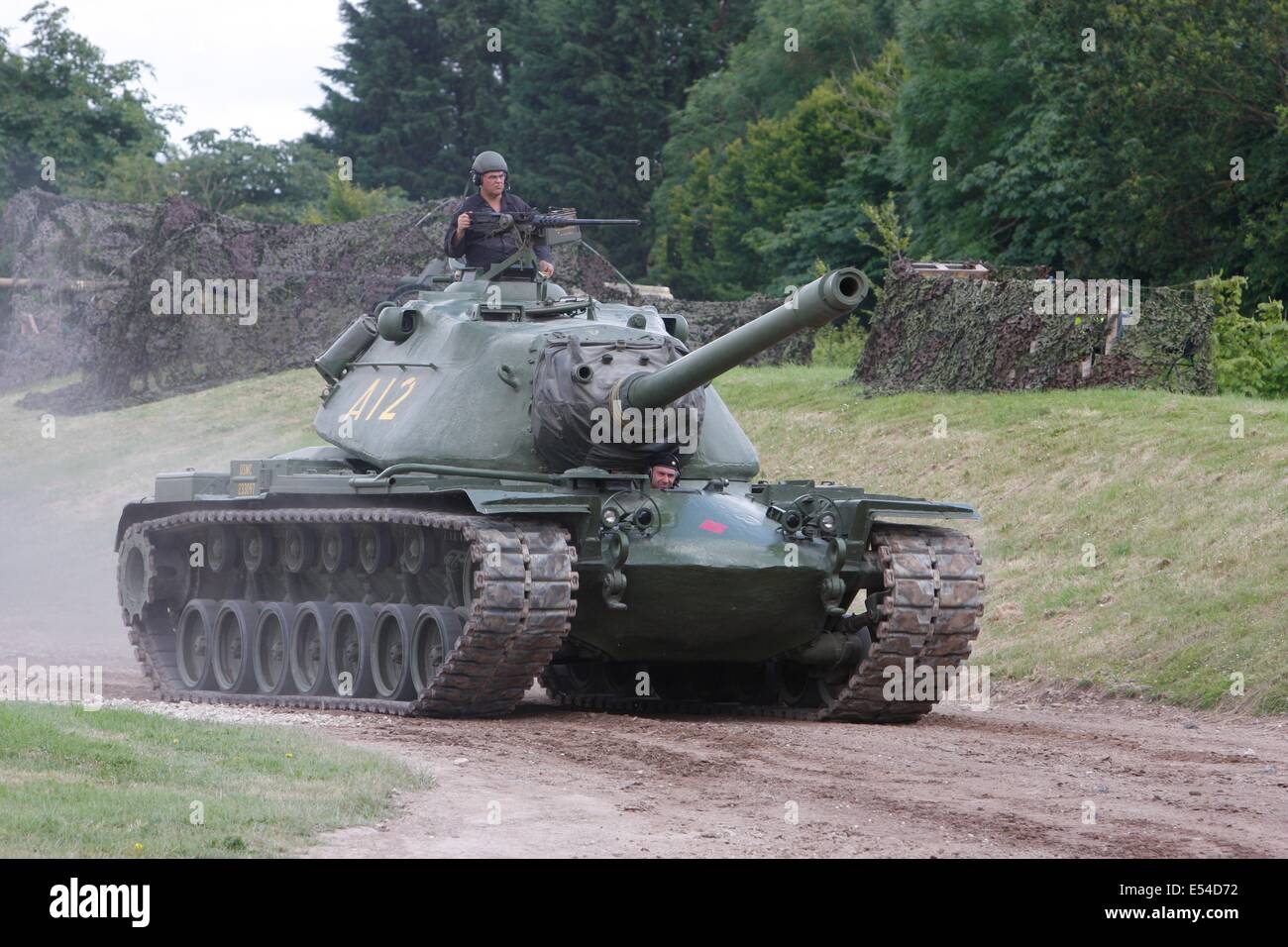 M103A2 American Heavy Tank - Bovington Stock Photo - Alamy