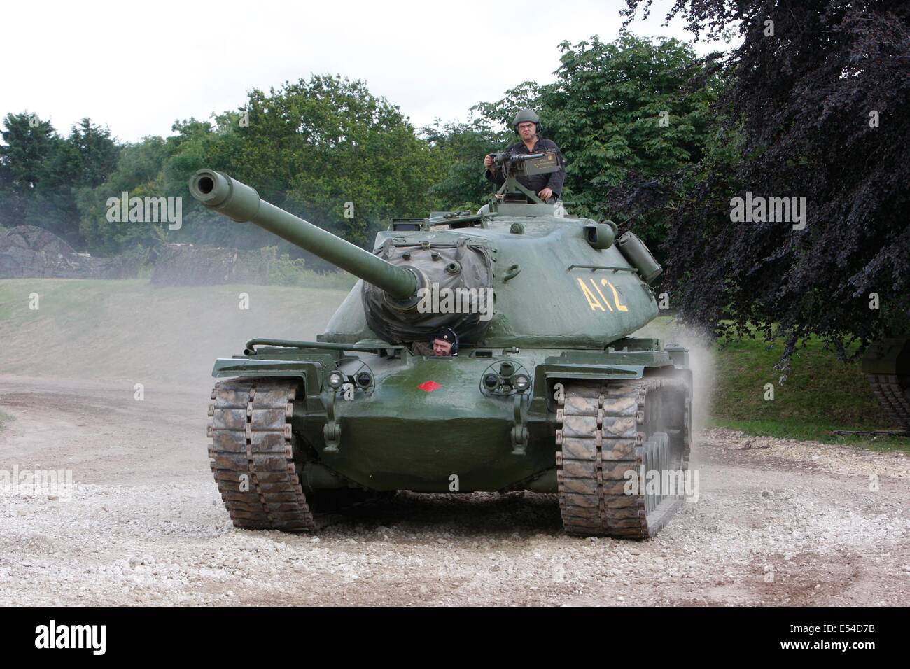 M103A2 American Heavy Tank - Bovington Stock Photo - Alamy