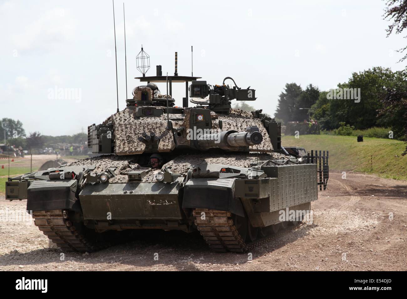 Challenger 2 Main Battle Tank Stock Photo - Alamy