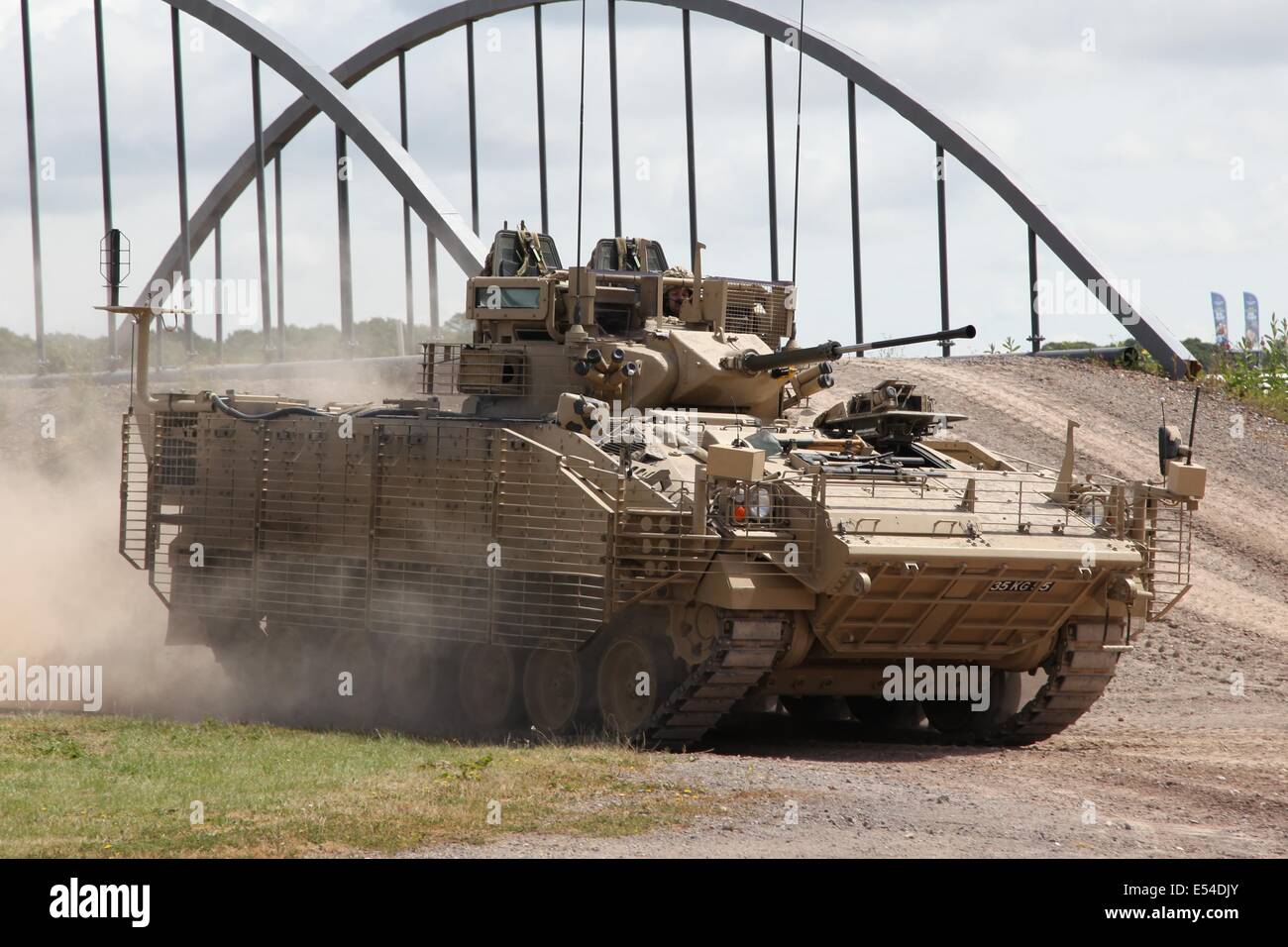 Warrior APC - Bovington Stock Photo - Alamy