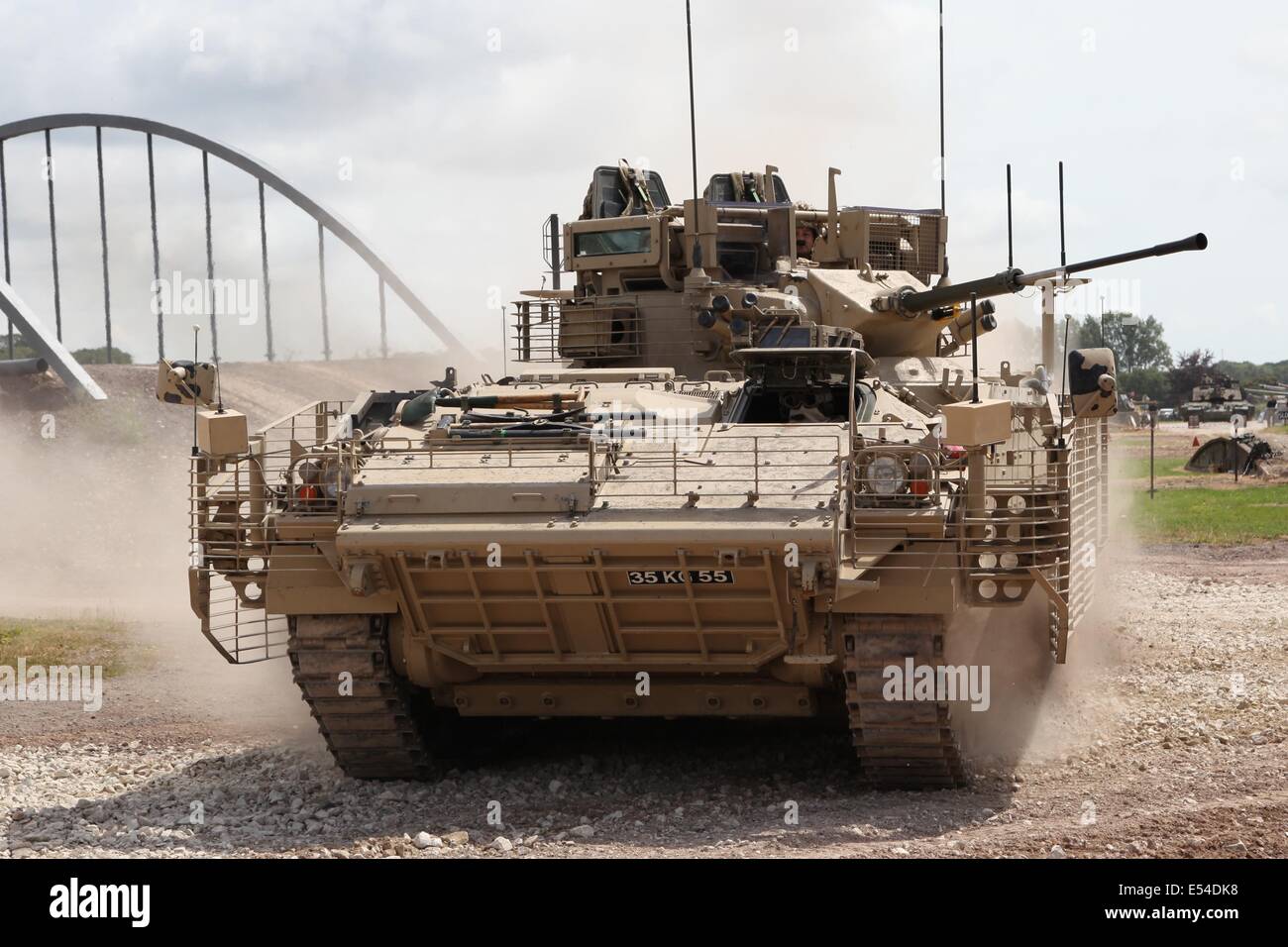 Warrior apc armoured personnel carrier hi-res stock photography and ...