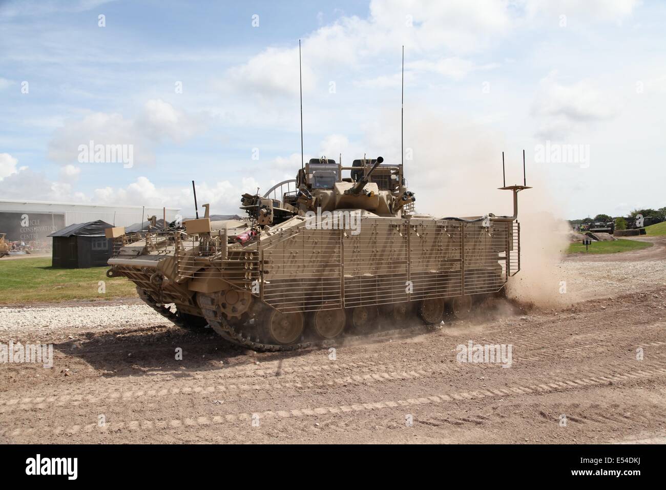 Warrior tracked armoured vehicle hi-res stock photography and images ...