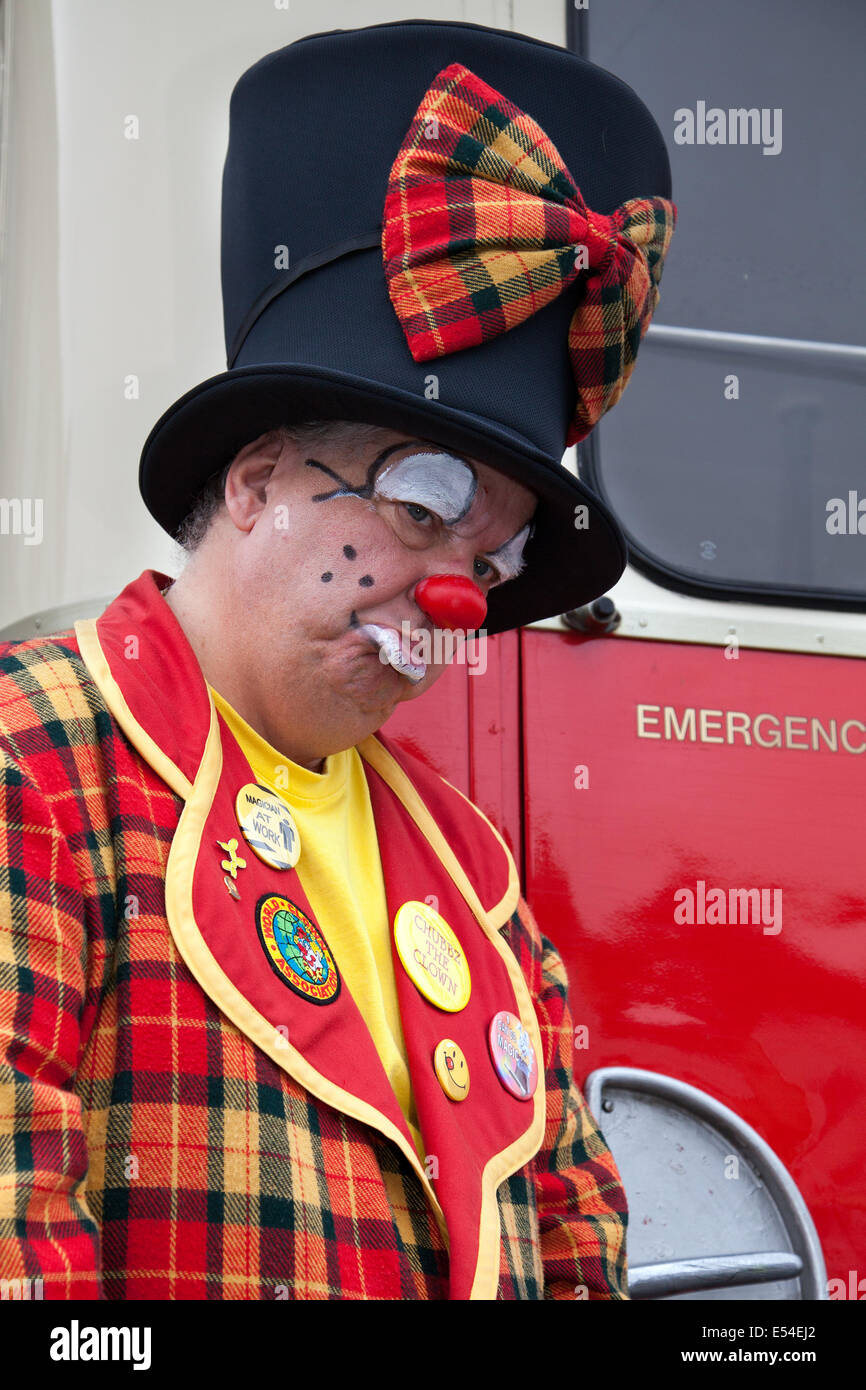 Professional Circus clown, fun, funny, happy, carnival, party, costume ...