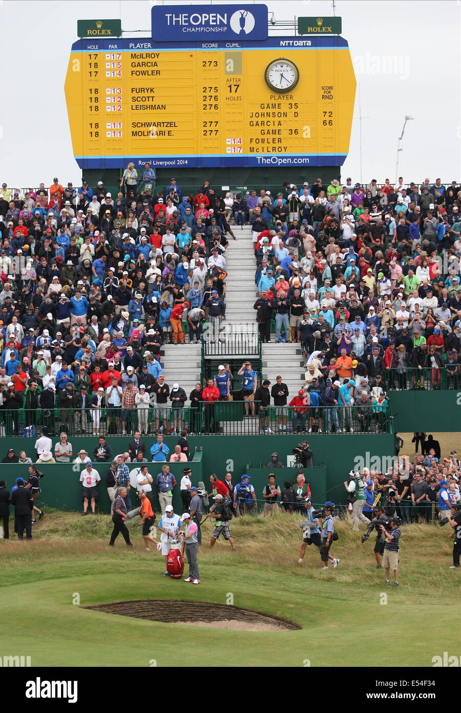RORY MCLLROY BRITISH OPEN GOLF CHAMPIONSHIP ROYAL LIVERPOOL GOLF CLUB ...