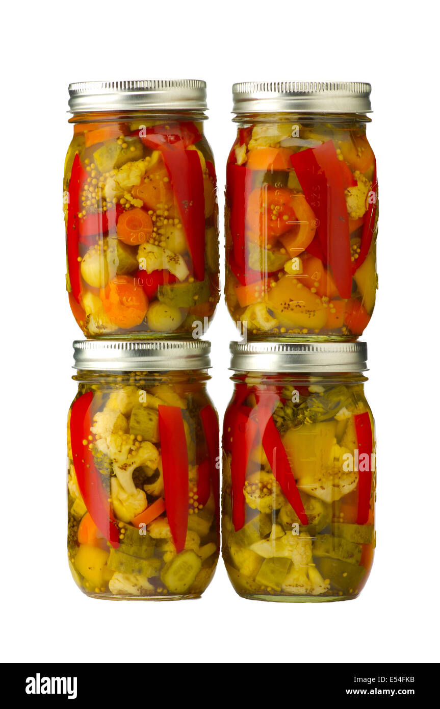 Pickled food photography Cut Out Stock Images & Pictures - Alamy