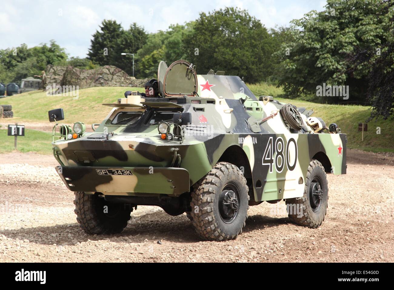 BRDM 2 Scout Car - Bovington Stock Photo - Alamy
