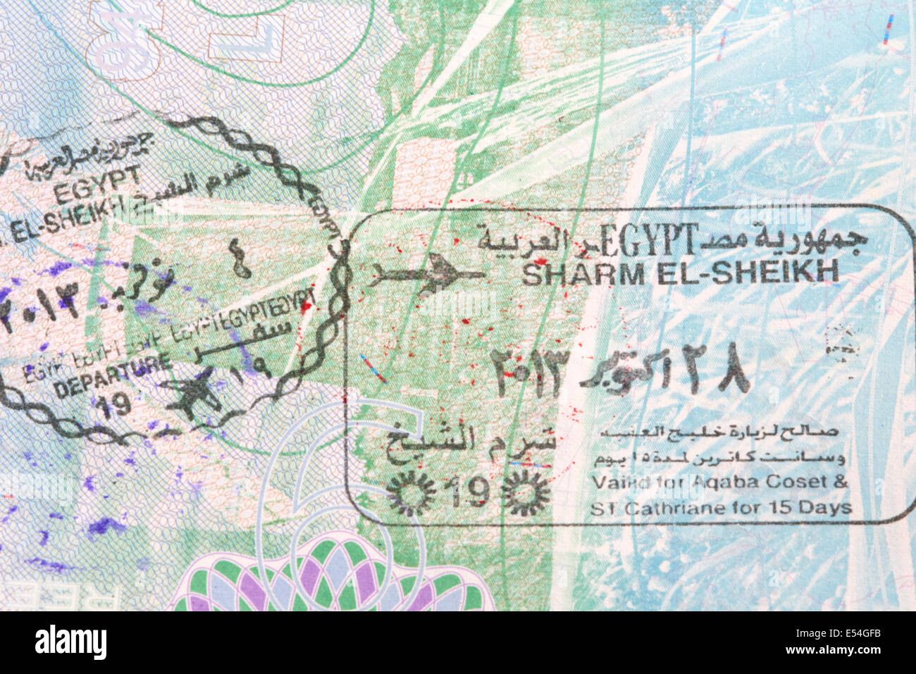 Exit stamp hi-res stock photography and images - Alamy