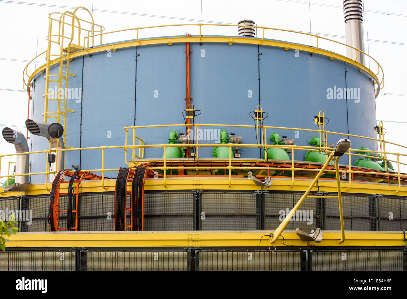 A pumping station at Royal Victoria Docks; London, UK Stock Photo - Alamy