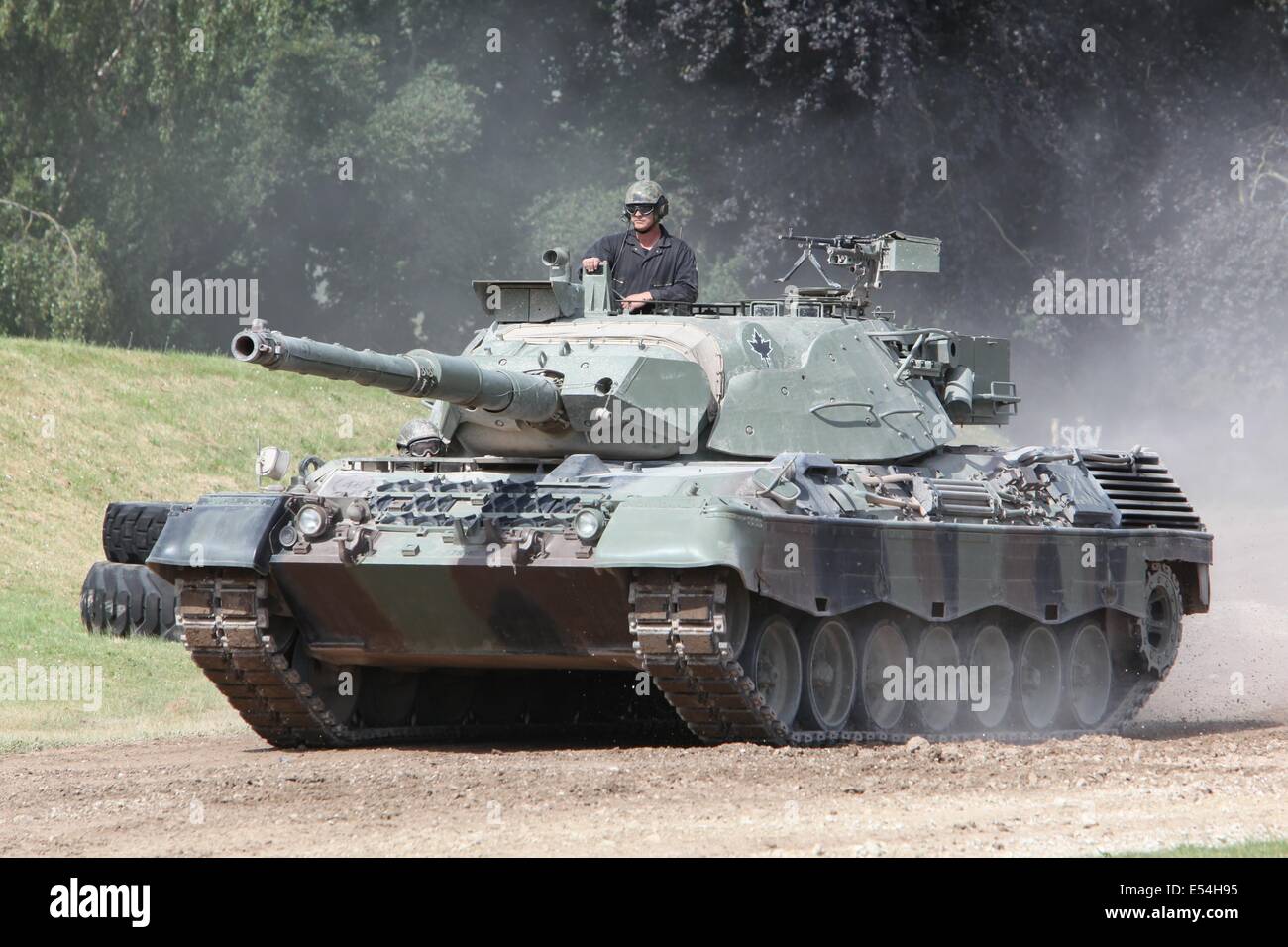 Leopard C2 Main Battle Tank - Bovington Stock Photo - Alamy