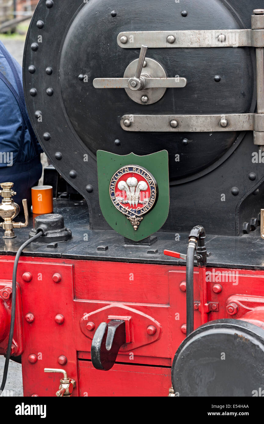 wales talyllyn railway steam engine railway dolgoch engine Stock Photo ...