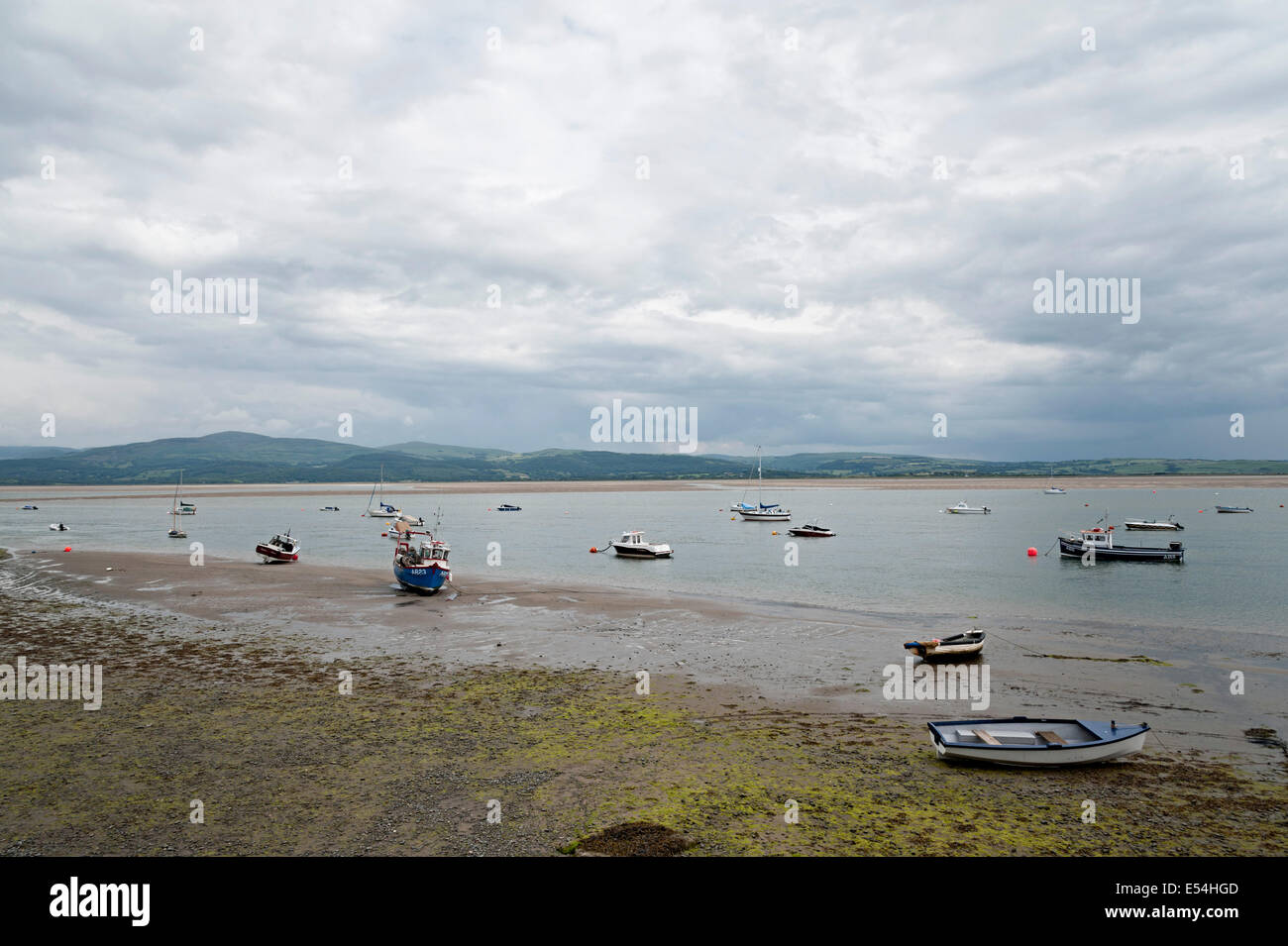 aberdovey aberdyfi wales estuary of river dyfi Stock Photo - Alamy