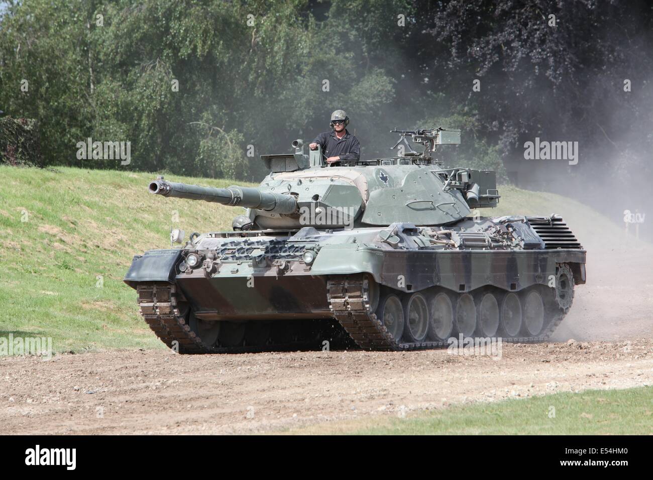 Leopard C2 Main Battle Tank - Bovington Stock Photo - Alamy