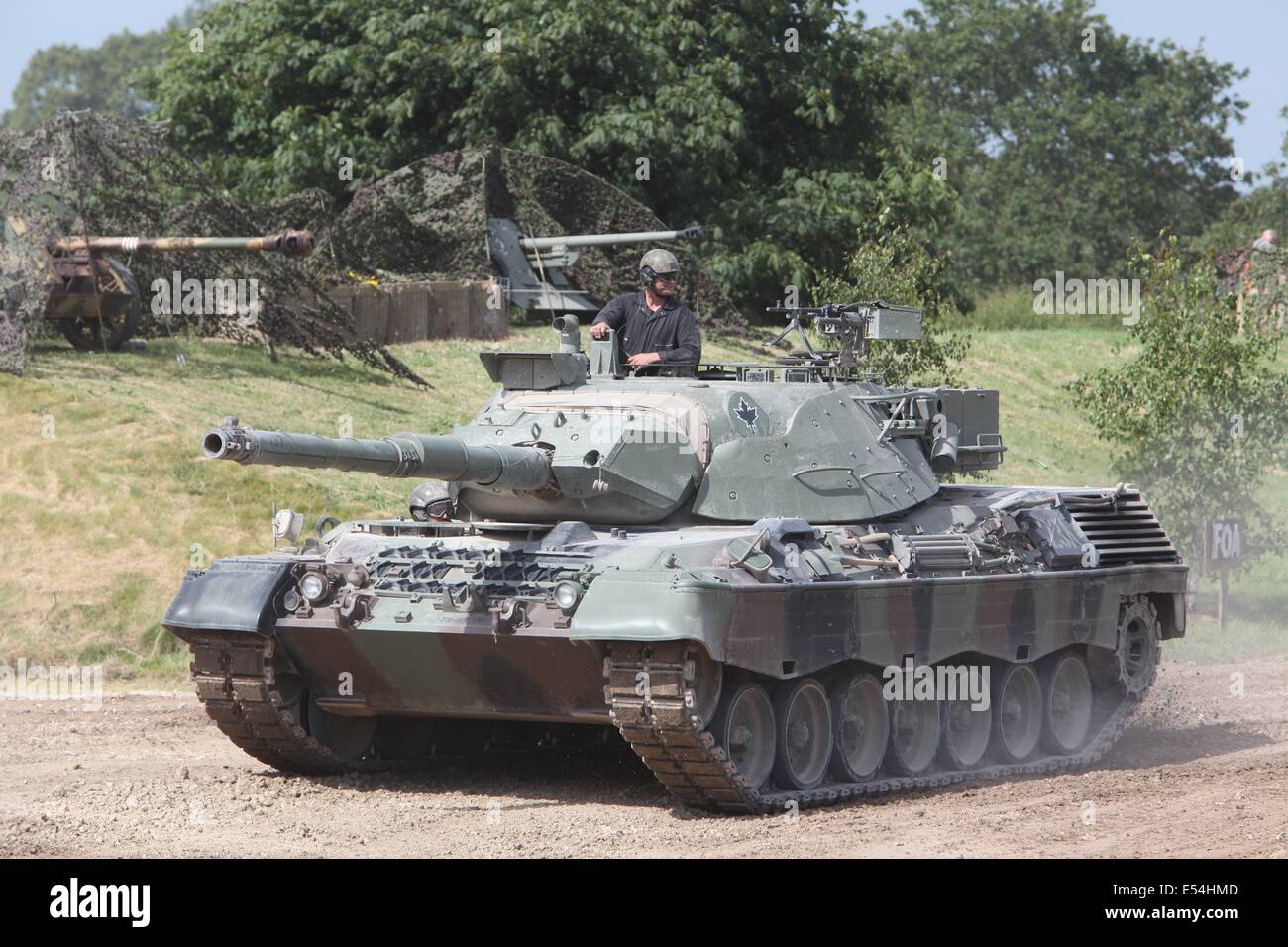 Leopard C2 Main Battle Tank - Bovington Stock Photo - Alamy