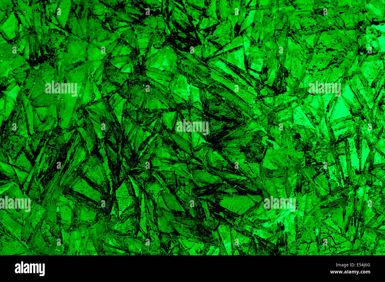 Shards of broken green ice on lake for background Stock Photo - Alamy