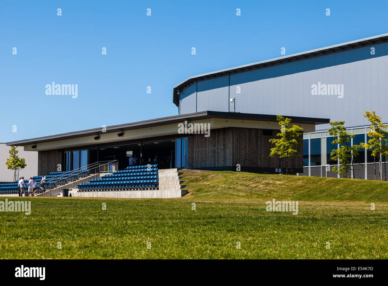University sports complex hi-res stock photography and images - Alamy