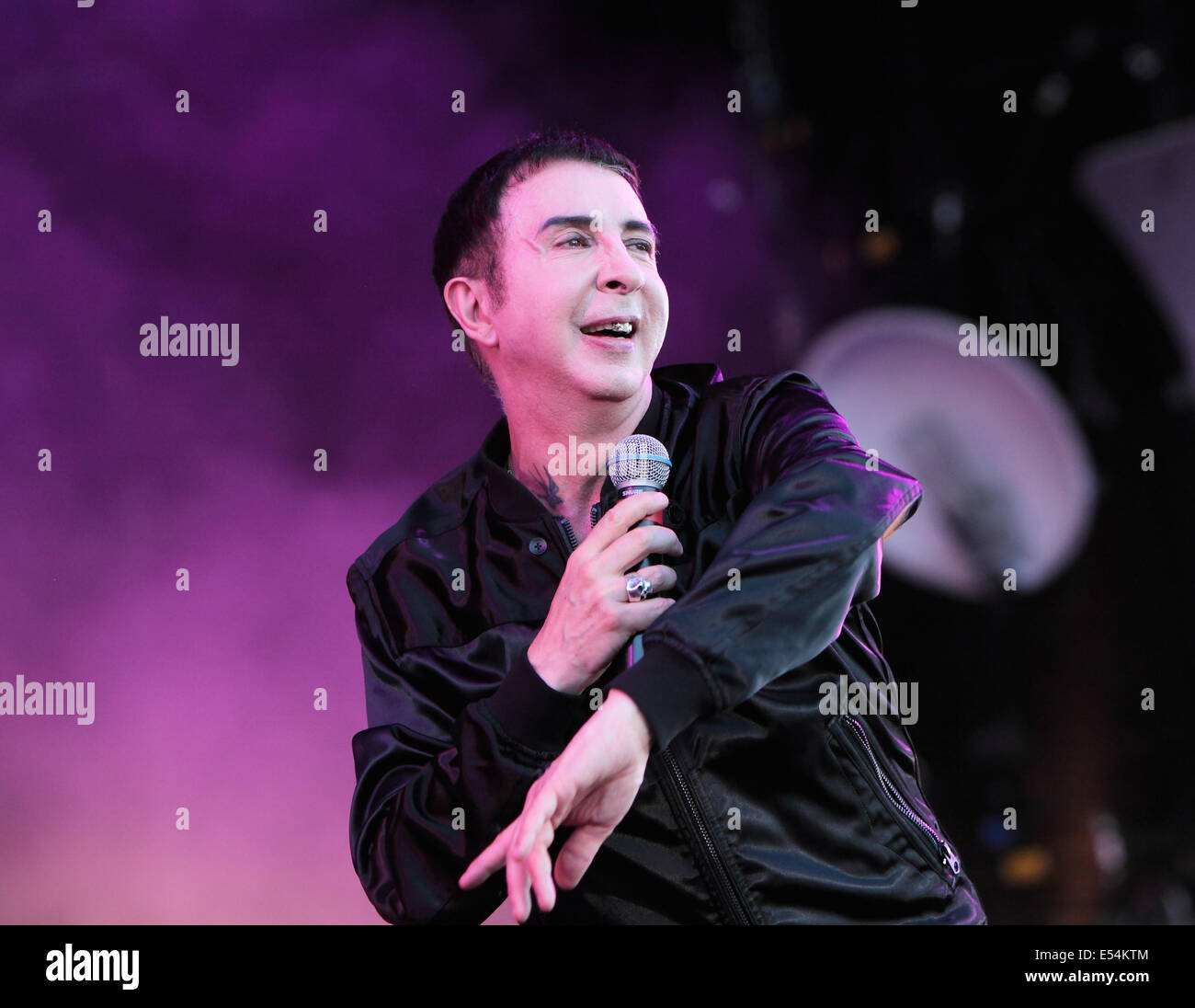 Perth, Scotland. 20th July, 2014. . 20th July, 2014. Marc Almond, plays ...