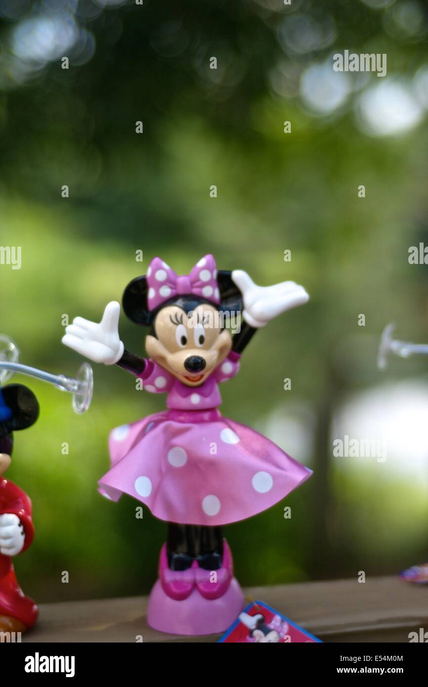 Minnie Mouse . Disney's Animal Kingdom Stock Photo - Alamy