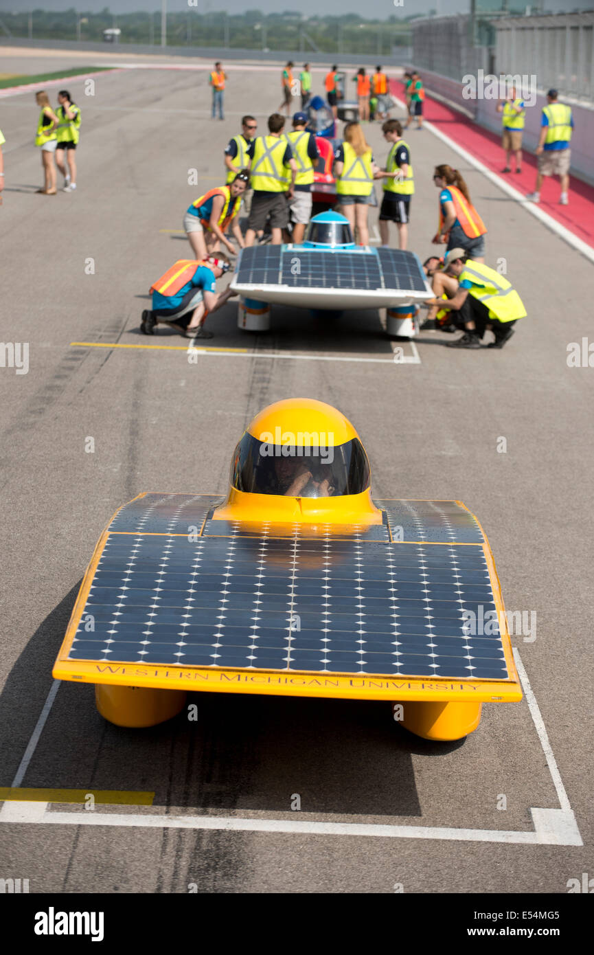 Michigan solar car hi-res stock photography and images - Alamy