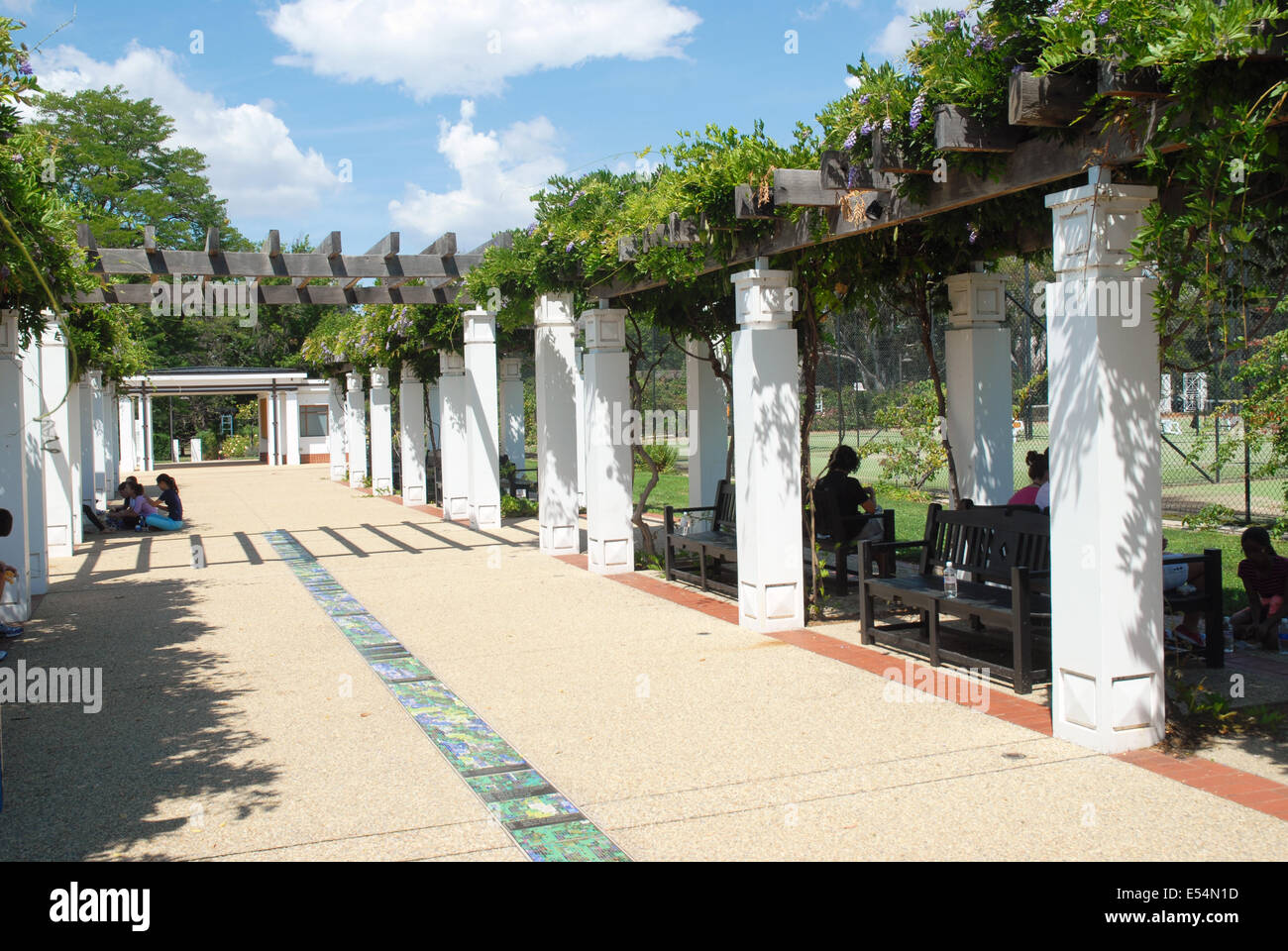 Senate Rose Gardens, Old Parliament House, Canberra, ACT, Australia ...