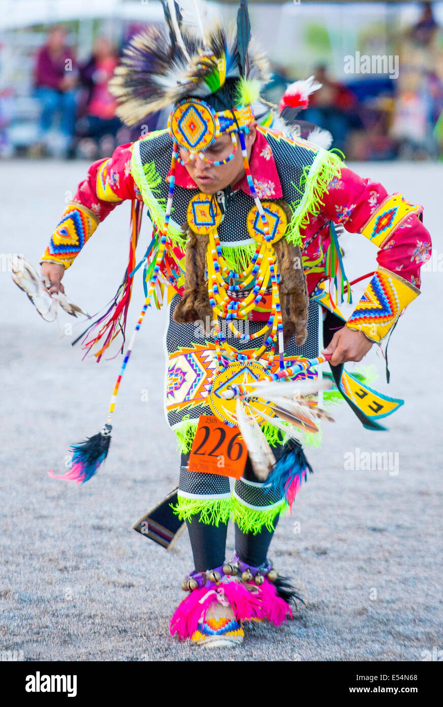 Paiute dancer hi-res stock photography and images - Alamy