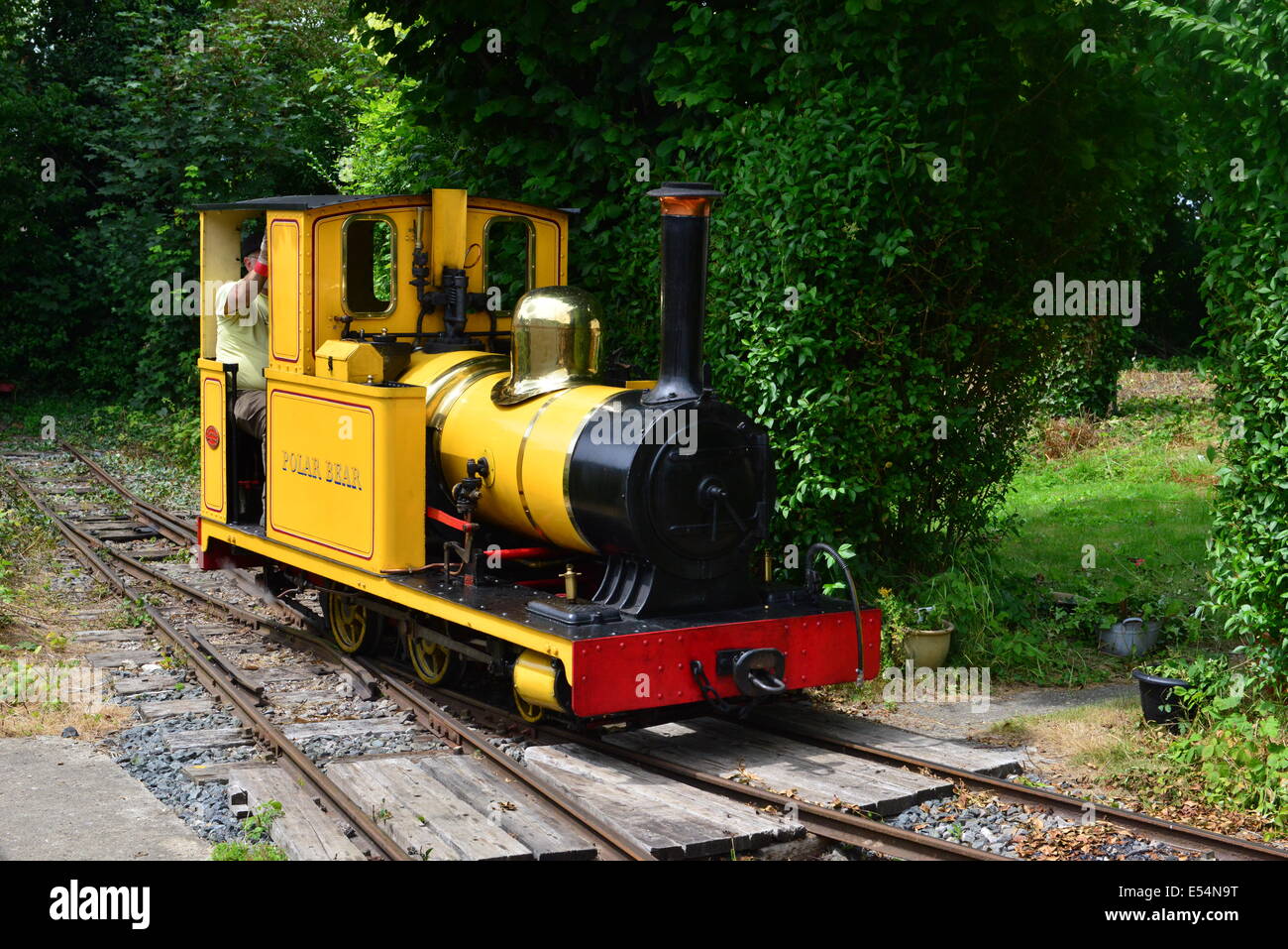 A steam engine at the Amberley Chalk pit museum Stock Photo - Alamy