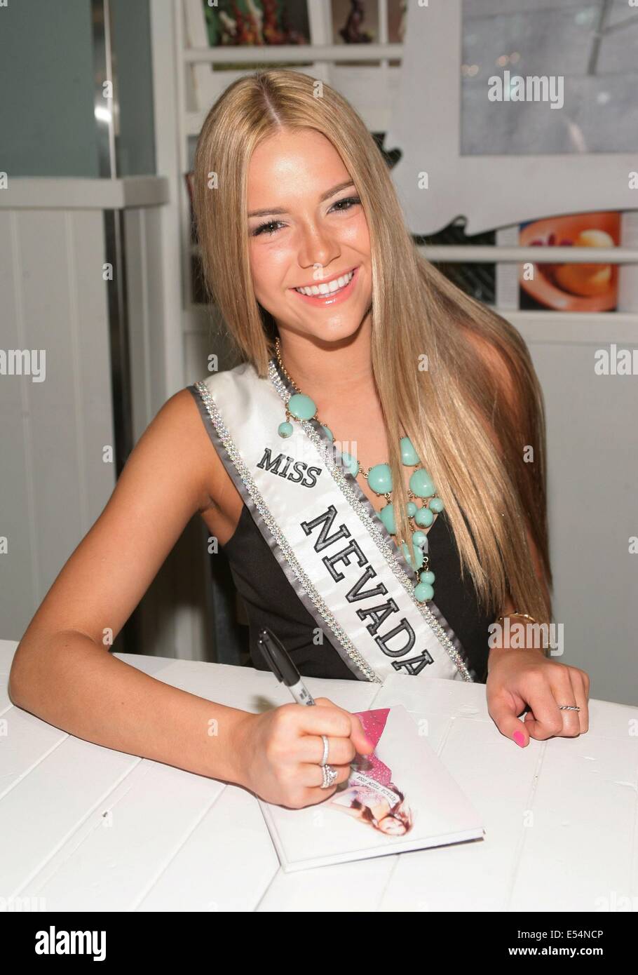 Las Vegas, NV, USA. 20th July, 2014. Alexa Taylor, Miss Nevada Teen USA ...