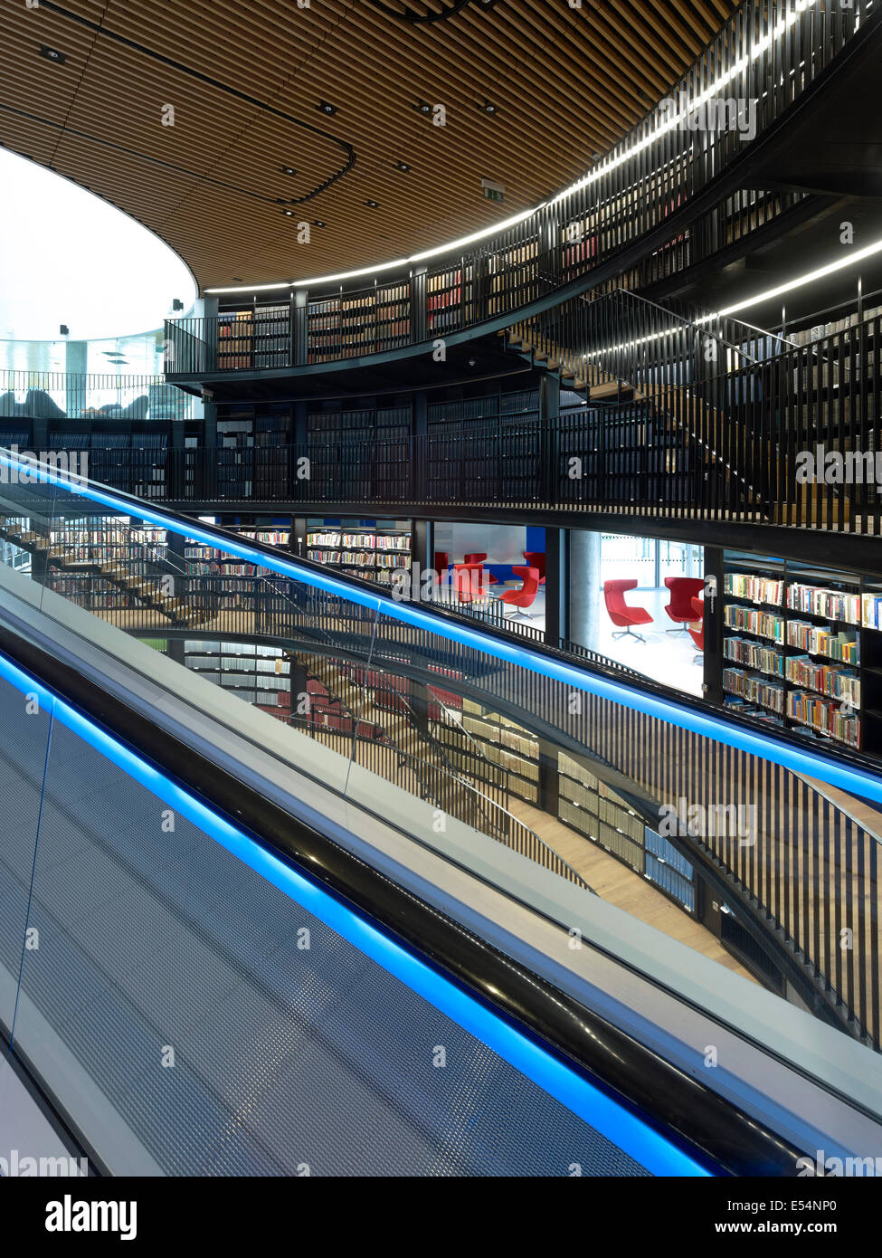 Library of Birmingham, Birmingham, United Kingdom. Architect: Mecanoo ...