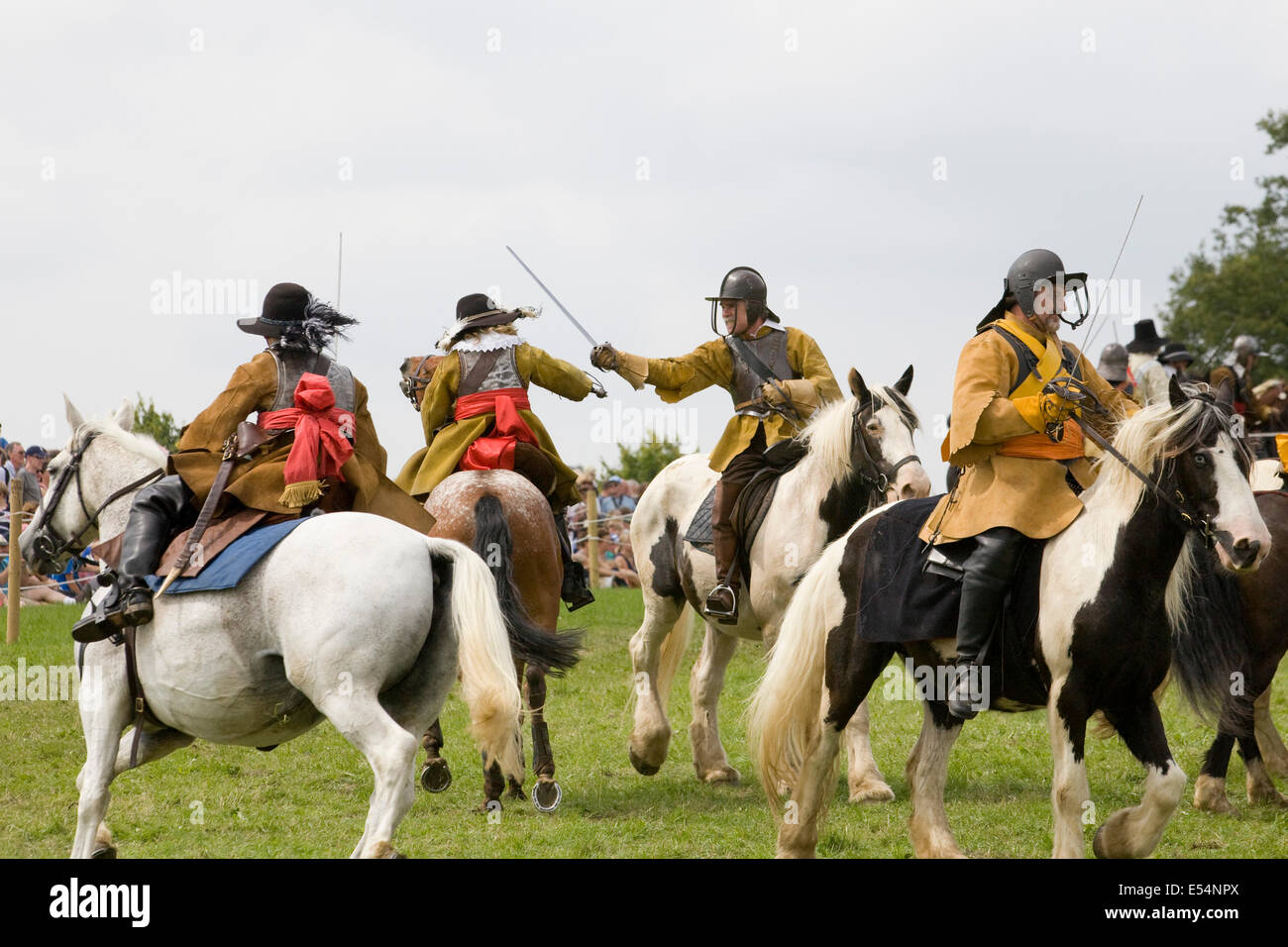 English civil war cavalry soldier hi-res stock photography and images ...