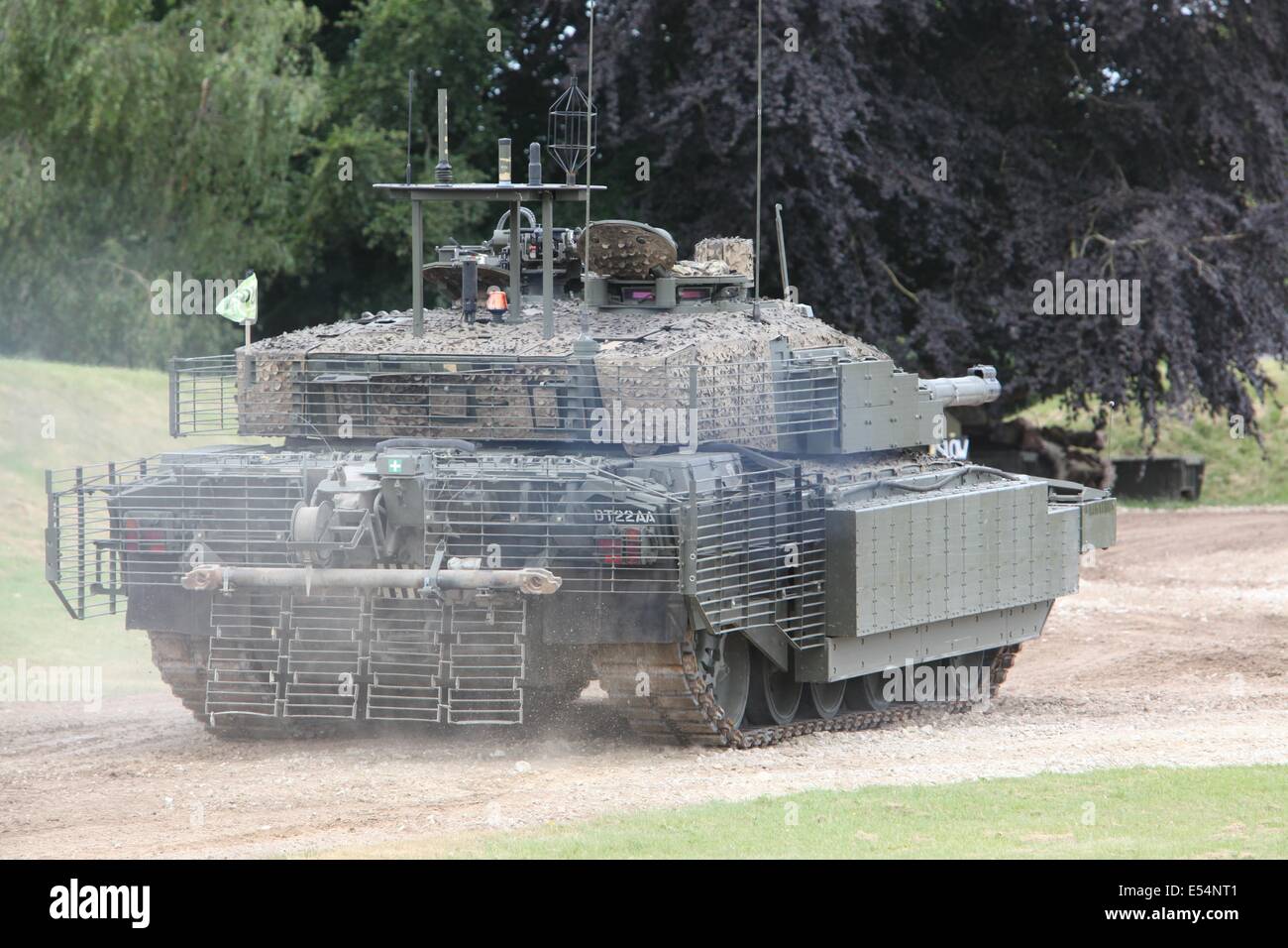 Challenger 2 TES - MEGATRON - Bovington Stock Photo - Alamy