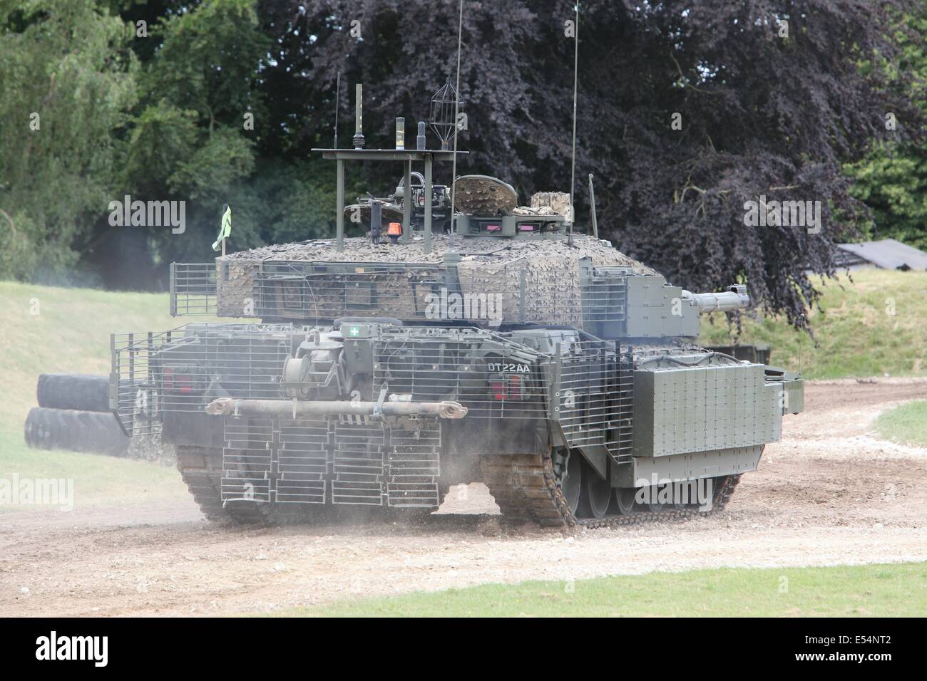 Challenger 2 TES - MEGATRON - Bovington Stock Photo - Alamy