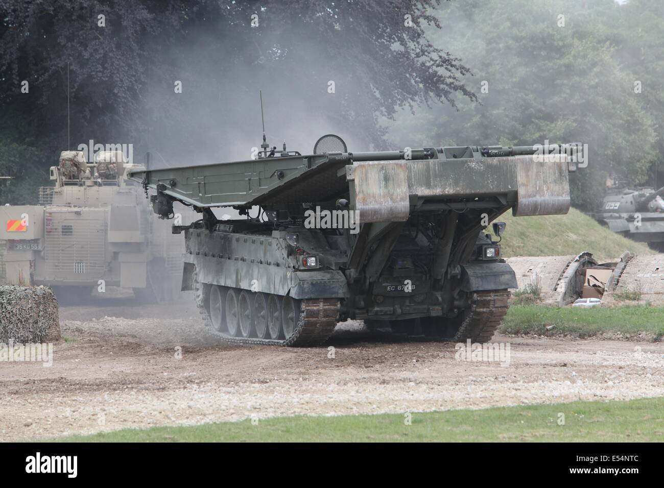 Titan Bridge Layer Tank - Bovington Stock Photo - Alamy