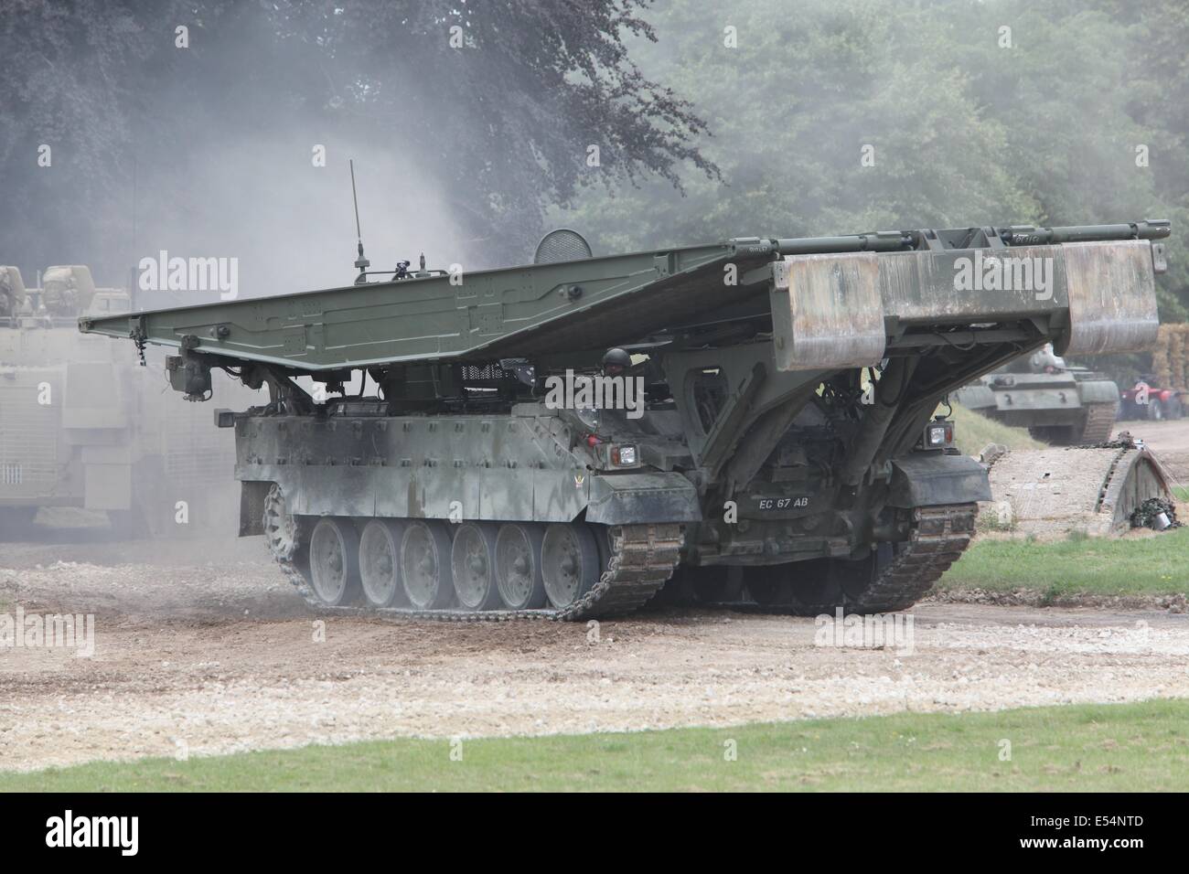 Titan Bridge Layer Tank - Bovington Stock Photo - Alamy