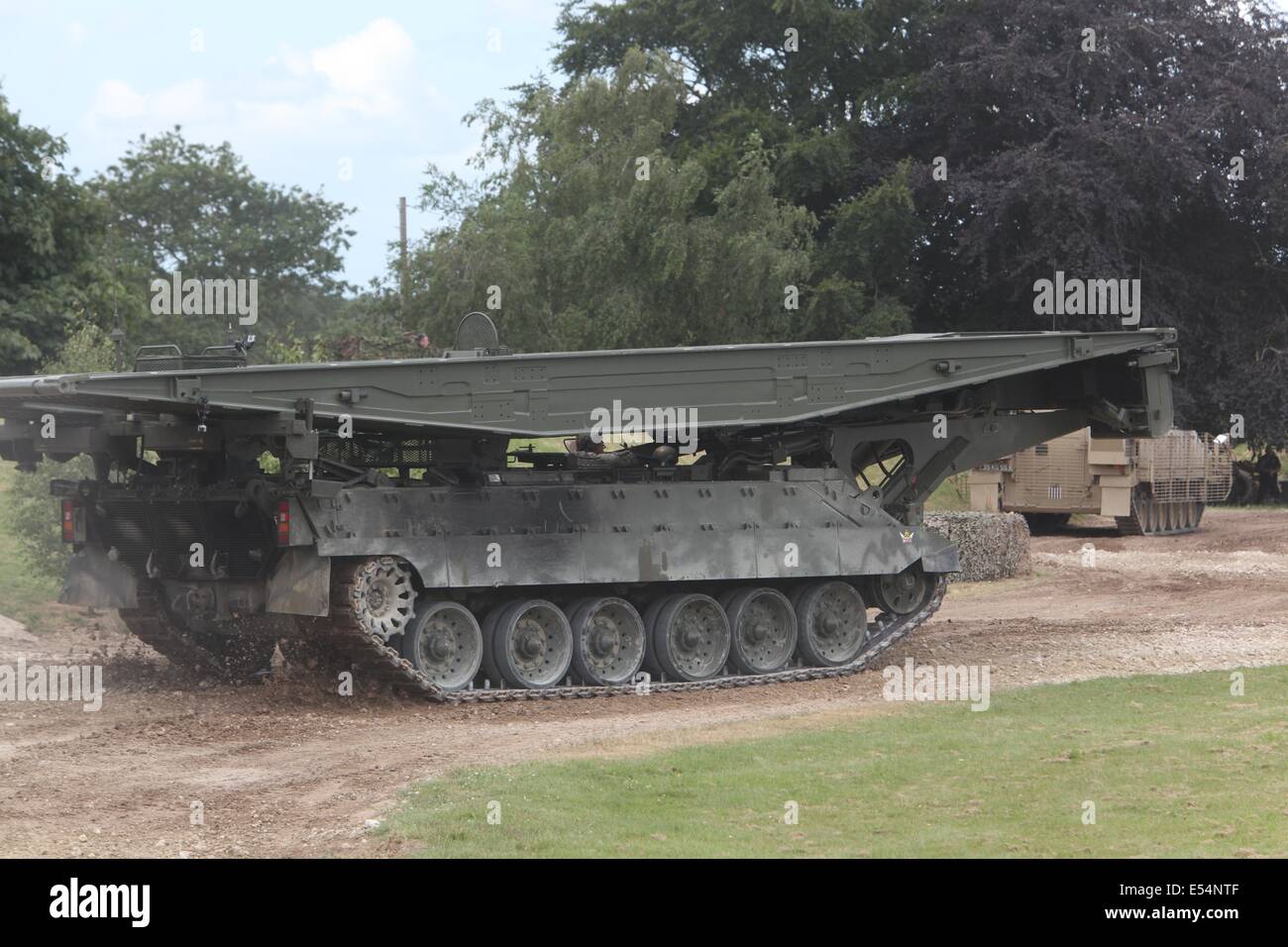 Titan Bridge Layer Tank - Bovington Stock Photo - Alamy