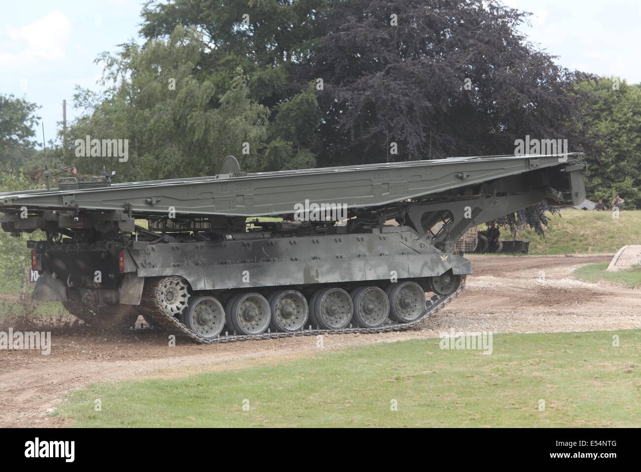Titan Bridge Layer Tank - Bovington Stock Photo - Alamy