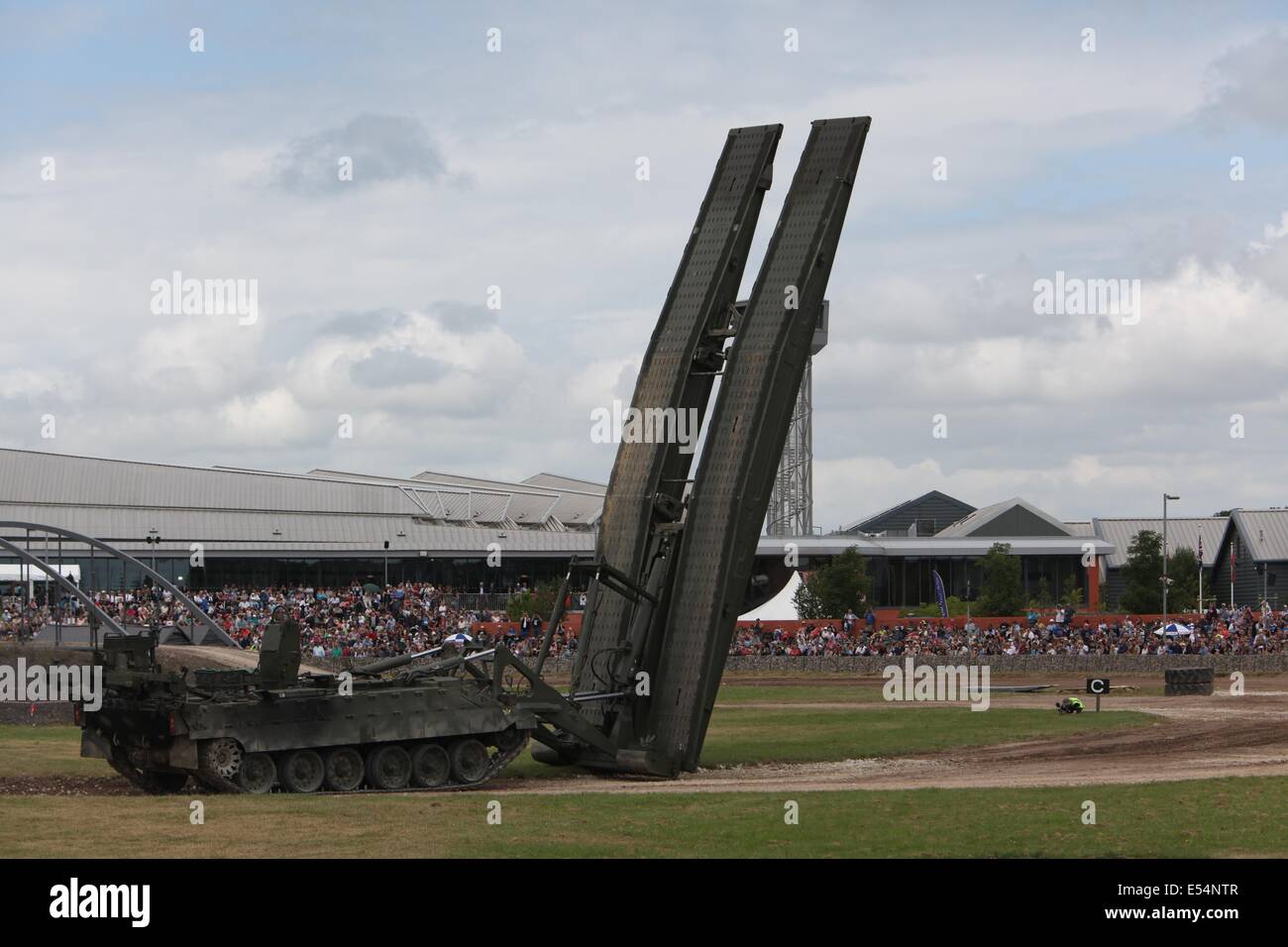 Titan Bridge Layer Tank - Bovington Stock Photo - Alamy