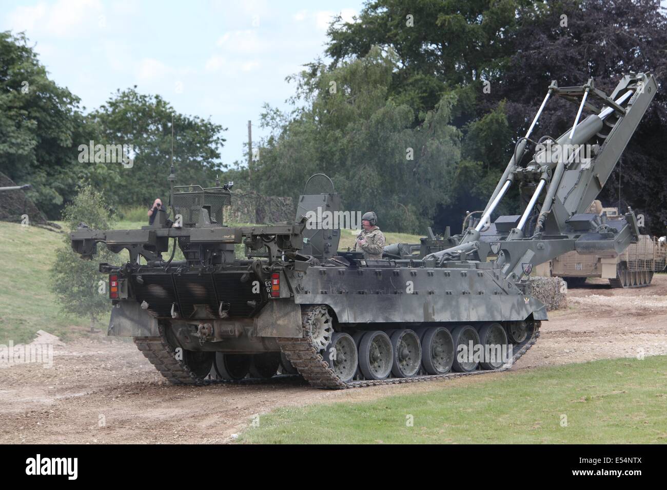 Titan Bridge Layer Tank - Bovington Stock Photo - Alamy