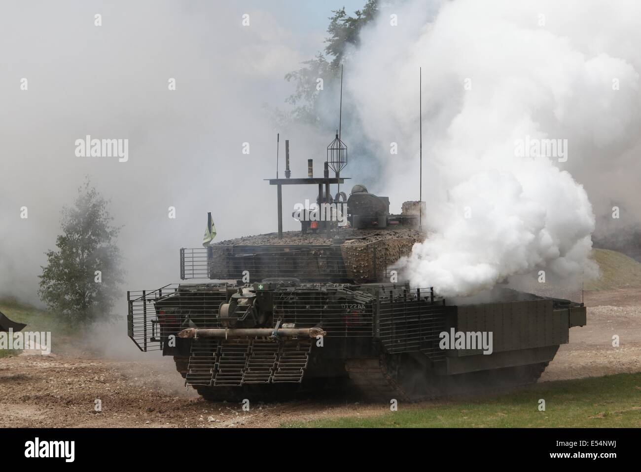Challenger 2 TES - MEGATRON - Bovington Stock Photo - Alamy